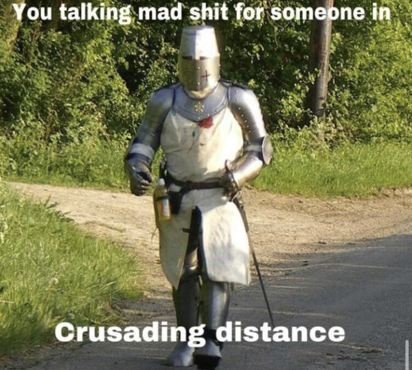A wonderful collection of Crusades memes